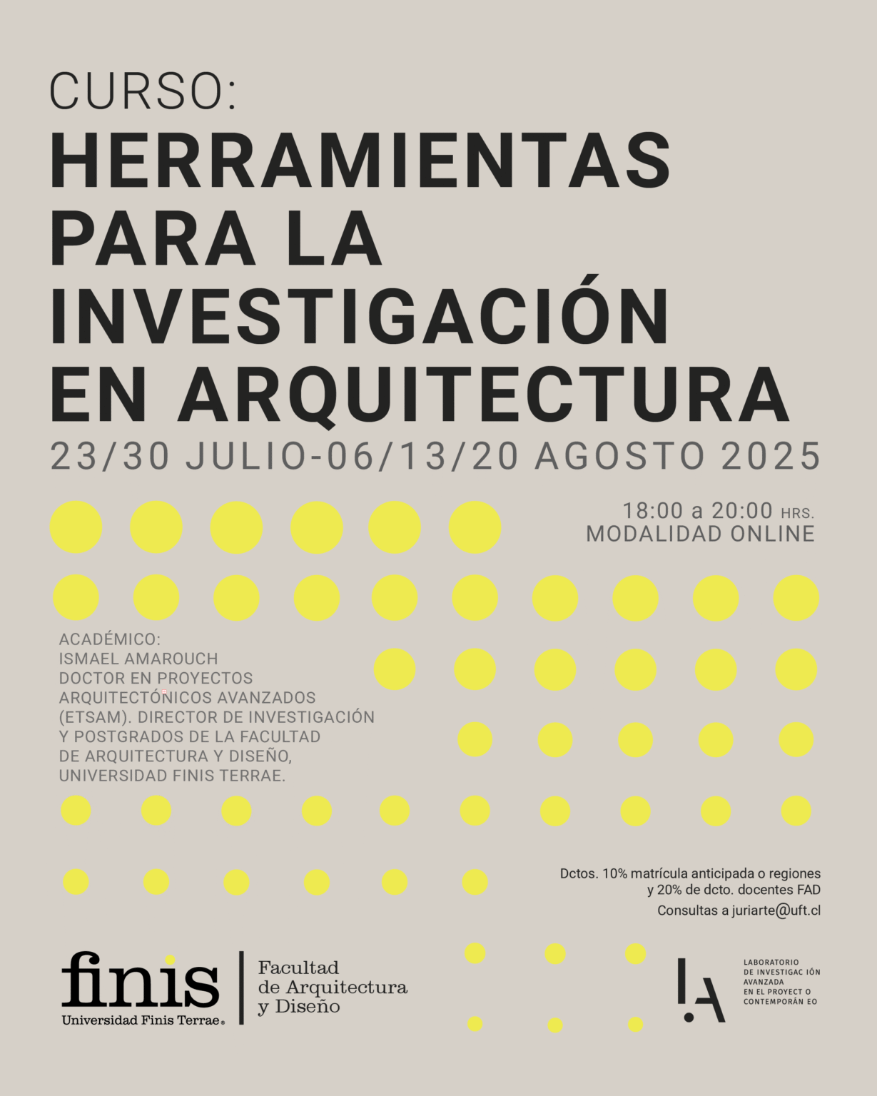 UFT - Curso "Herramientas para la investigación en Arquitectura" - AOA